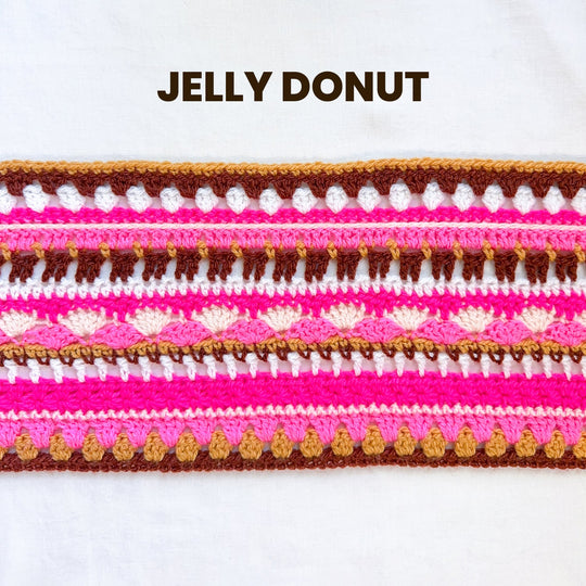 Stitch Sampler Scarf Crochet Pattern – The Neon Tea Party