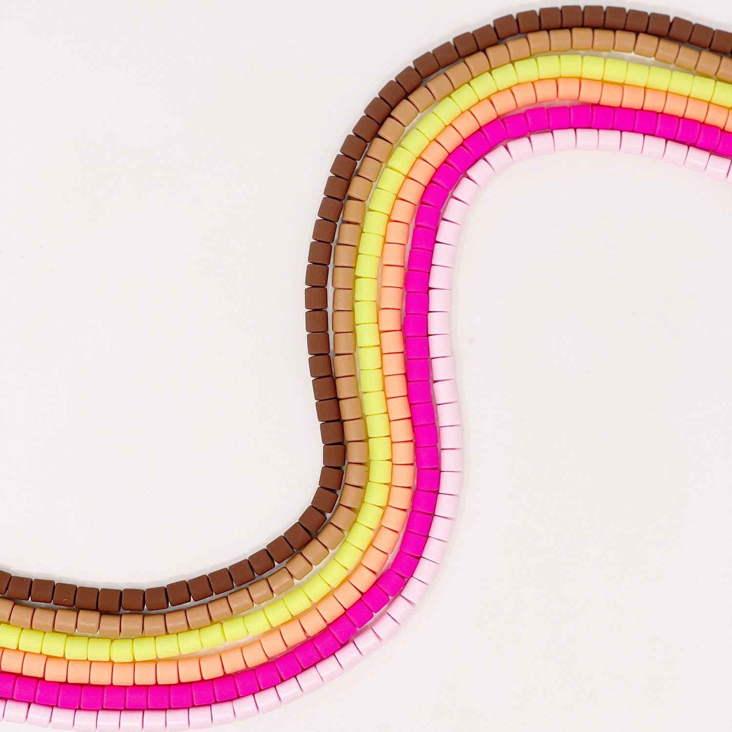 Clay Beads – The Neon Tea Party