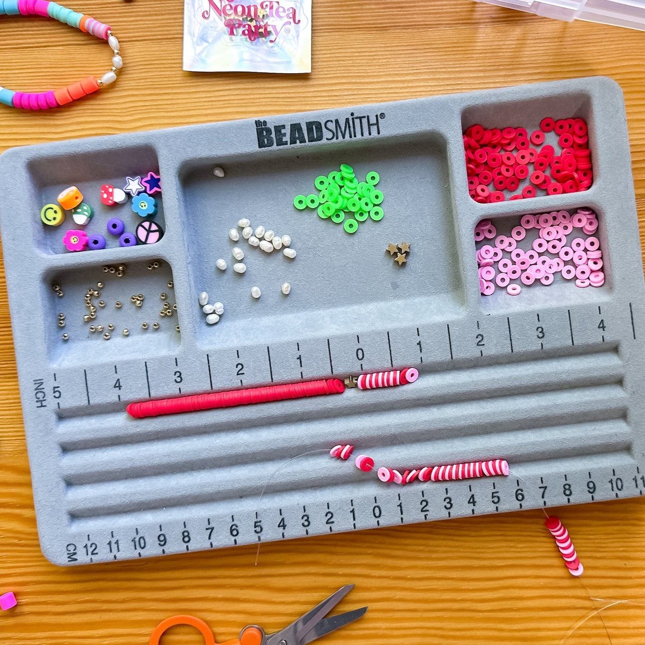 Clay Beads – The Neon Tea Party