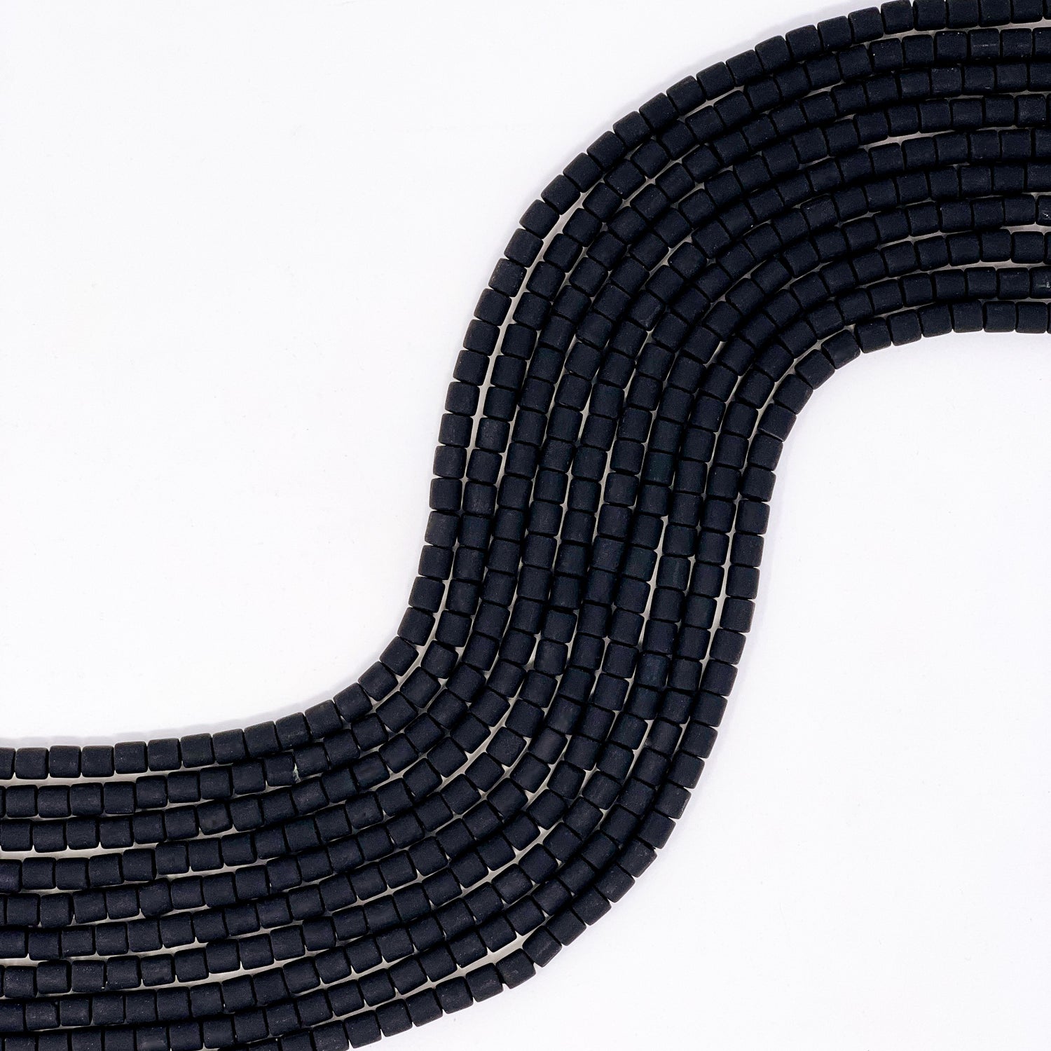 Black Polymer Clay Barrel Beads – The Neon Tea Party
