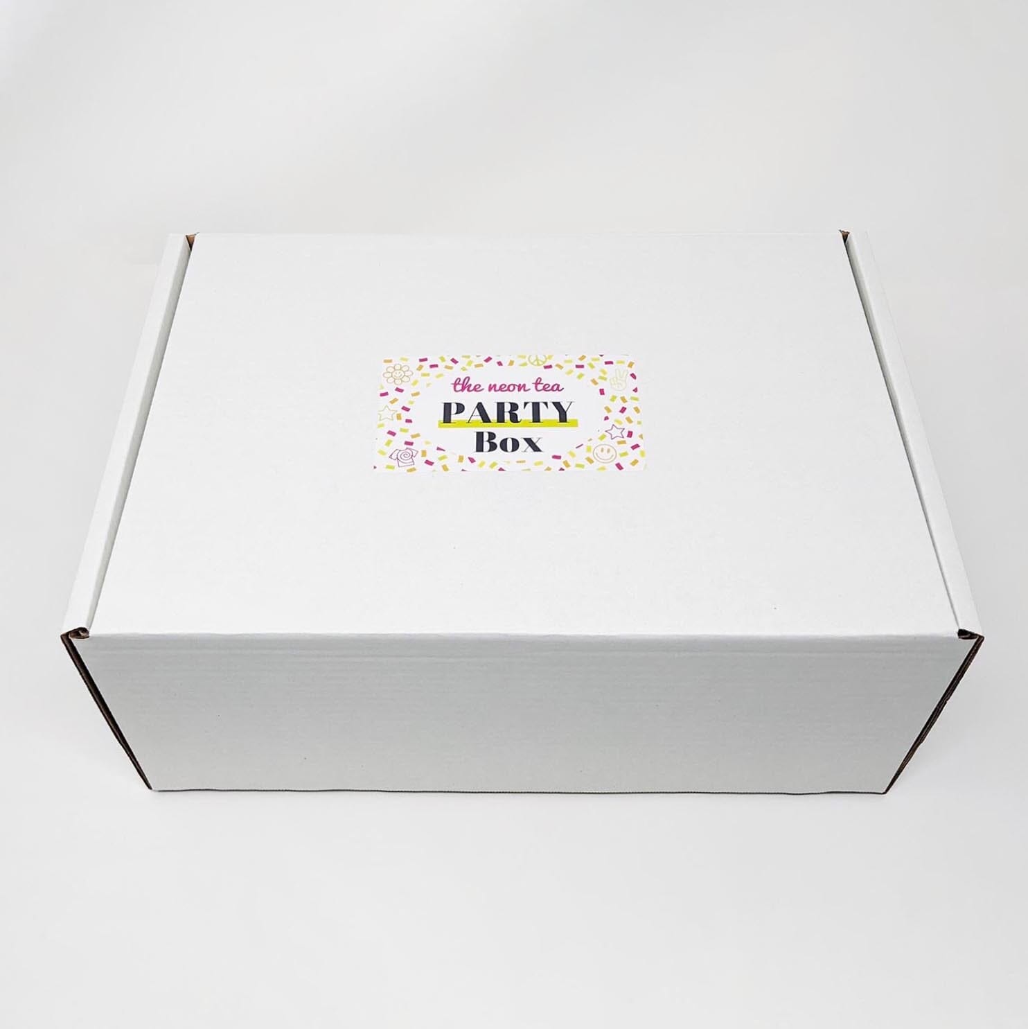 The Neon Tea PARTY Box - Tie Dye – The Neon Tea Party