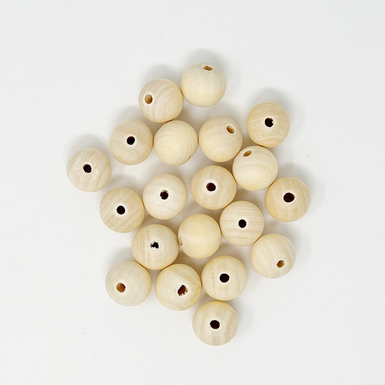 Wooden Beads, Round – The Neon Tea Party